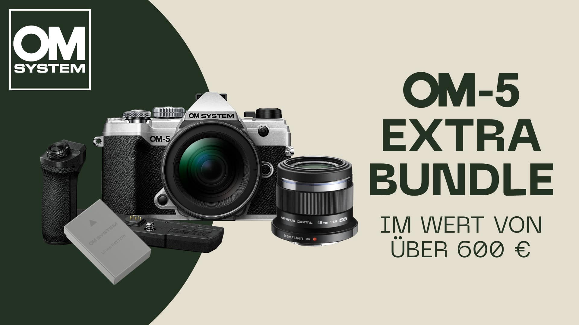 OM System: OM-5 Extra Bundle - Foto Köberl