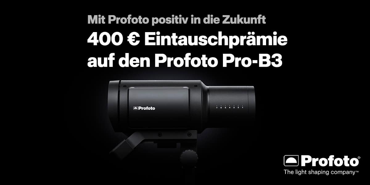 Profoto Pro-B3 Eintauschaktion - Foto Köberl