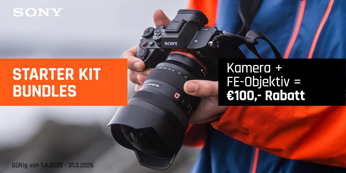 Sony Starter Kit Bundles Kombirabatt - Foto Köberl